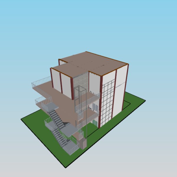 Proyecto Edificio Administrativo - BIMserver.center