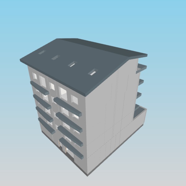 Proyecto de edificio de viviendas - BIMserver.center